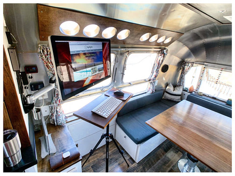 14 Creative RV Office and Workspace Ideas | Fulltime Families