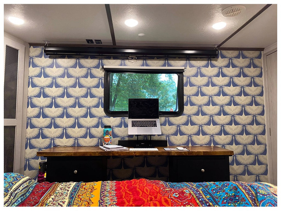 14 Creative RV Office and Workspace Ideas | Fulltime Families