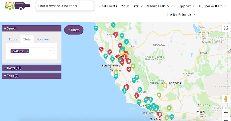 Harvest Hosts Review - Overnight RV Camping at Wineries, Farms and More ...