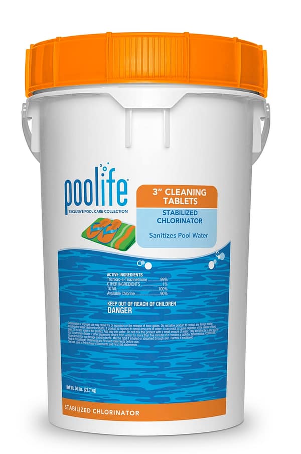 Poolife 50 Lb. 3" Chlorine Tablets | Swim Clear Pool Supply