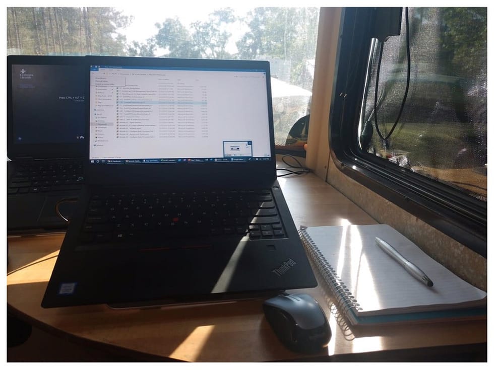 14 Creative RV Office and Workspace Ideas | Fulltime Families