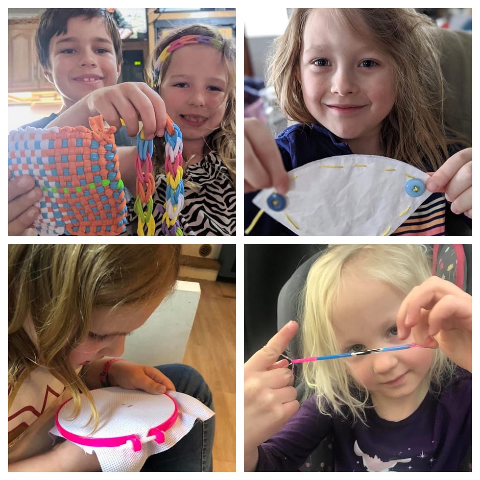 The Fulltime Families Explorers Do Handwork | Fulltime Families