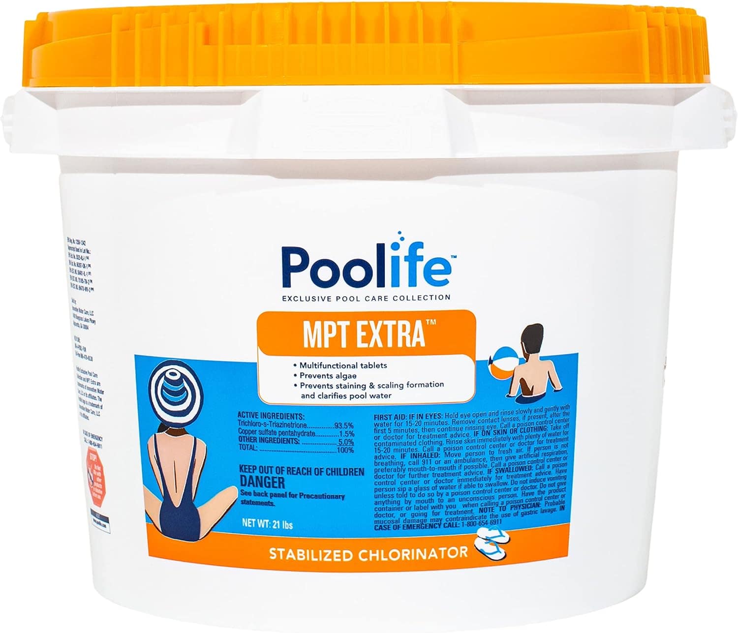 Poolife MPT Tablets 21lbs | Swim Clear Pool Supply