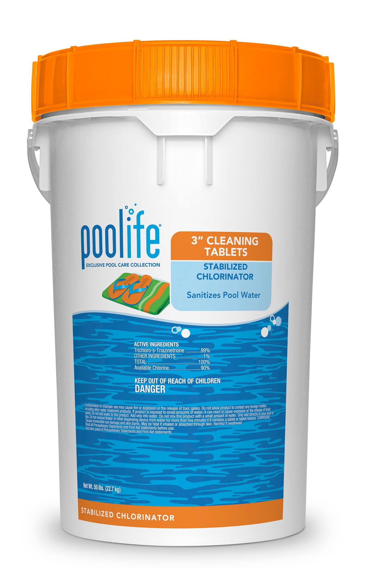 Poolife 50 Lb. 3" Chlorine Tablets | Swim Clear Pool Supply