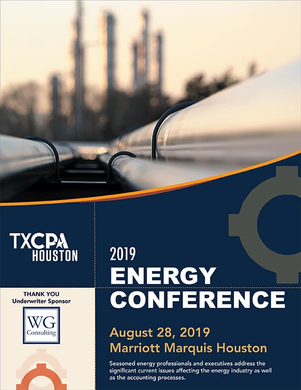 2019 TXCPA Houston Energy Conference - PKF Texas