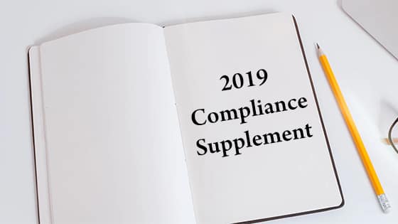 New 2019 Compliance Supplement Available - PKF Texas
